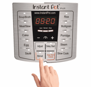 My Instant Pot Doesn't Have A Manual Button - Miss Vickie