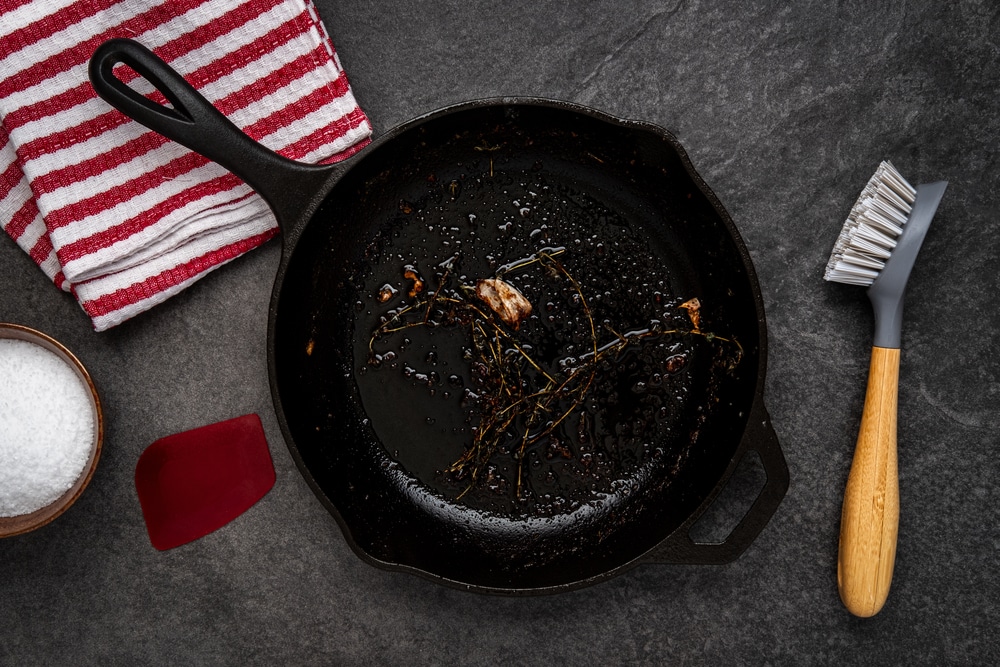 How To Fix Sticky Cast Iron Answered Miss Vickie