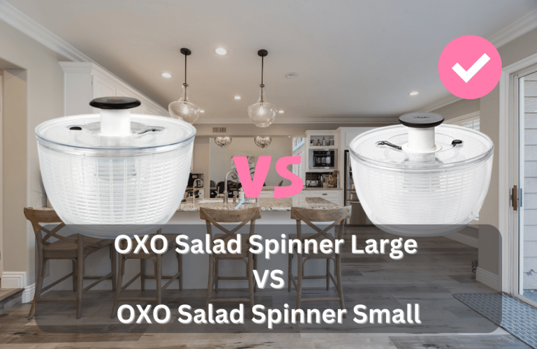 OXO Salad Spinner Large vs Small- Using The Right Product - Miss Vickie