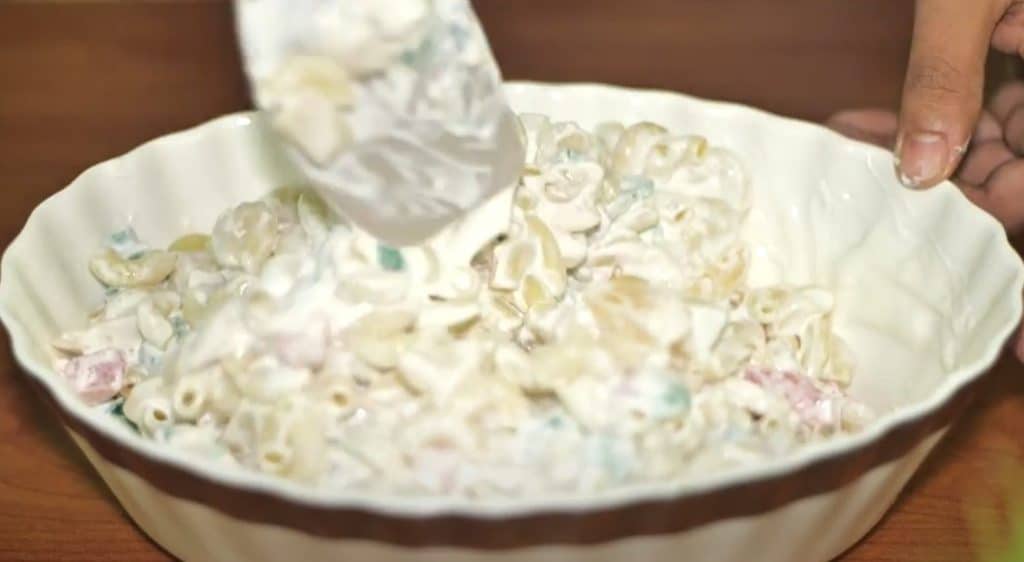 Sweet Macaroni Fruit Salad Recipe - Miss Vickie