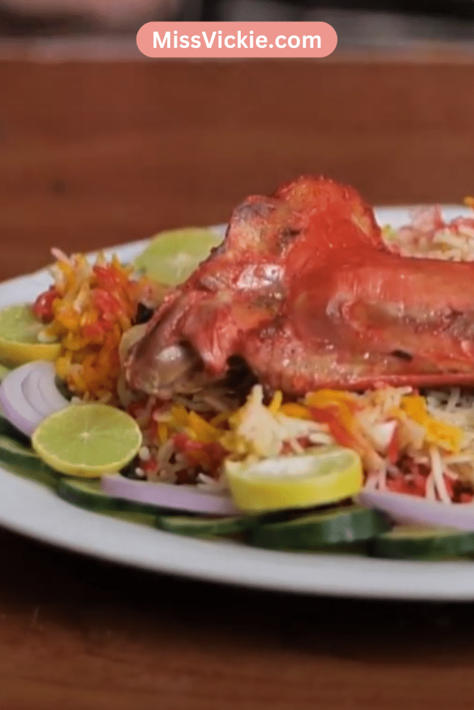 Tasty Arabic Chicken Mandi Recipe - Miss Vickie