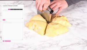 Custom Recipe Divider Calculator - Miss Vickie