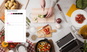 Custom Recipe Multiplier Calculator - Miss Vickie